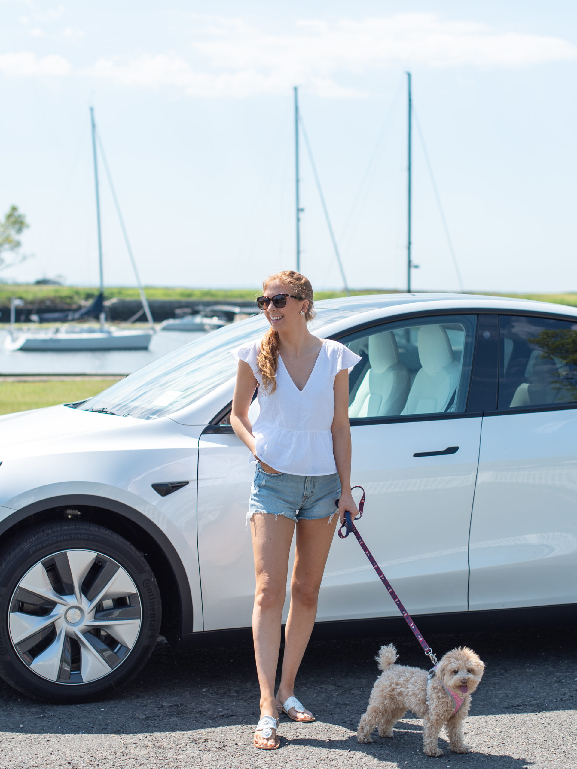 Going Green with a White Tesla Model Y - Life on Phillips Lane